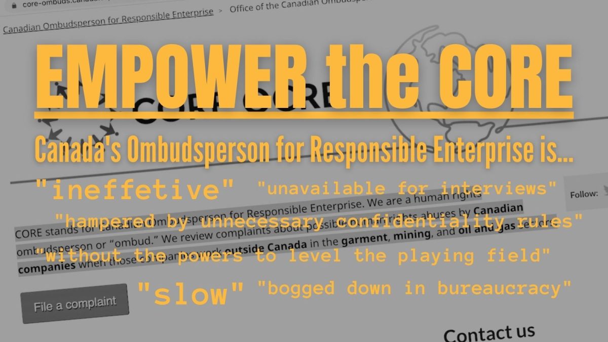 Campaign – Empower the C.O.R.E. | CNCA - RCRCE