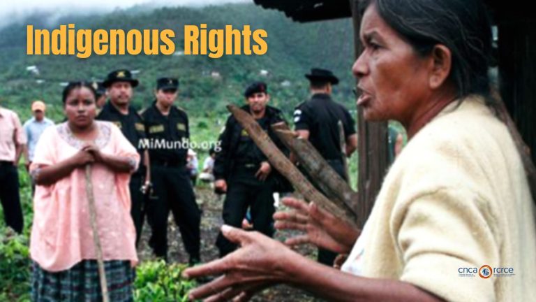 The CNCA advocates for the rights of Indigenous peoples to be respected ...